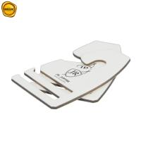 China 2mm Customized Printing Logo Cardboard Hanger For Tie for sale