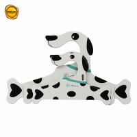 China Custom Printing Die Cut Cardboard Hangers for Kids/Pets Clothes for sale