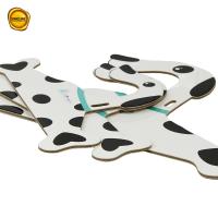 China Custom Printing Die Cut Cardboard Hangers for Kids/Pets Clothes for sale