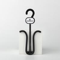 China Living Room 90mmx195mm Black Plastic Shoes Hanger For Slippers for sale