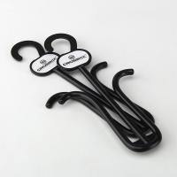 China Living Room 90mmx195mm Black Plastic Shoes Hanger For Slippers for sale