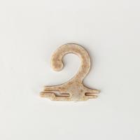 China 25x25mm PE Socks Header Small Plastic Hooks OEM Logo for sale