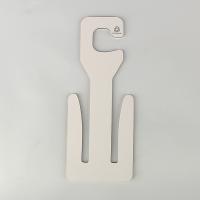 China White Paper Matt Finish Die Cut Long Cardboard Hangers For Sandal for sale