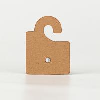 China 38mmx50mm Personalised Cardboard Hooks To Hang Dog Leashes for sale