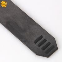 China 30mm*160mm Black 2.5mm Plastic Belt Hook For Shop Display for sale