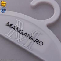 China 2mm Thick Non Slip Plastic Scarf Hangers For Closet for sale