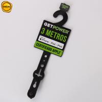 China Silk Printing Fashion Black Plastic Belt Hook 45mmx155mm for sale