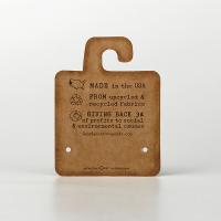 China Customized 6.5g Eco Friendly Cardboard Hangers For Wristband for sale