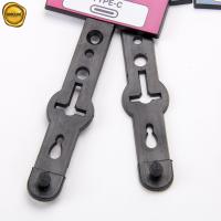 China OEM Non Slip 2mm Thick Plastic Belt Hooks For Display for sale