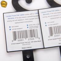 China OEM Non Slip 2mm Thick Plastic Belt Hooks For Display for sale