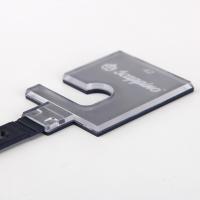 China OEM ODM Frosted Cover Plastic Belt Hangers For Closet for sale