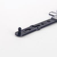 China OEM ODM Frosted Cover Plastic Belt Hangers For Closet for sale