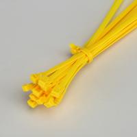 China Colored PA66 5mmx200mm Cable Ties ISO Heat Resistant Zip Ties for sale