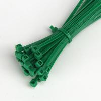 China ODM Green Short Self Locking Nylon Cable Ties 2.5mmx100mm for sale