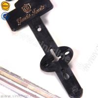 China Gold Foil Logo Plastic Belt Hangers for sale