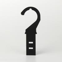 China PP Custom Black Plastic Belt Display Hook Hanger For Retail Use for sale
