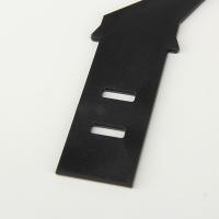 China PP Custom Black Plastic Belt Display Hook Hanger For Retail Use for sale