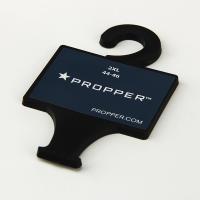 China Automatic Pin Buckle Genuine Leather Belt Hook Black Plastic Belt Hanger For Shop for sale
