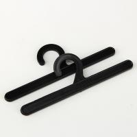 China Soft PE Plastic Pant Hangers Small Plastic Hooks For Kids Trousers for sale