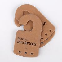 China Eco Friendly Punching Hole 2.5mm Cardboard Hangers For Scarves for sale
