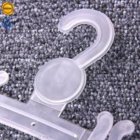China Biodegradable Shop Crystal Plastic Shoe Hanger For Display for sale