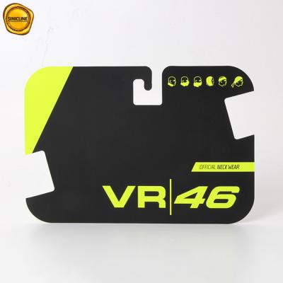 China Neckwear 1mm 700gsm Hard Cardboard Hangers Matt Finish for sale