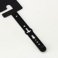 China Flexible Tail Plastic Belt Hangers for sale
