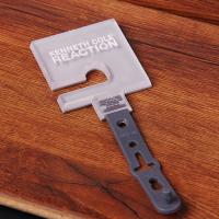 China Luxury Embossed Logo Fashion Plastic Belt Hook For Display for sale