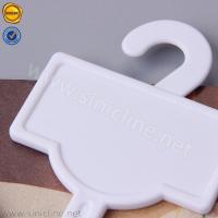 China Customized White Anti Slip Plastic Shoe Hangers 6.7*16.7CM for sale
