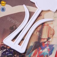 China Customized White Anti Slip Plastic Shoe Hangers 6.7*16.7CM for sale
