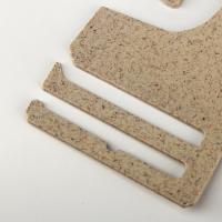 China 100% Degradable Plastic Tie Belt Hanger 54mm*169mm for sale