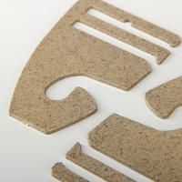 China 100% Degradable Plastic Tie Belt Hanger 54mm*169mm for sale