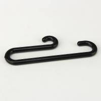 China 10.5*2.3CM Hard Plastic Tie Hangers Retail Shop Necktie Hanger for sale