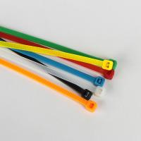China 3.6mmx200mm Good Toughness Colorful Zip Ties For Cable Management for sale