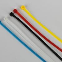 China 3.6mmx200mm Good Toughness Colorful Zip Ties For Cable Management for sale