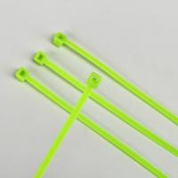 China Anti Aging Green 2.5mmX150mm Nylon Cable Ties For Packagings for sale