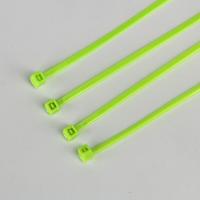 China Anti Aging Green 2.5mmX150mm Nylon Cable Ties For Packagings for sale