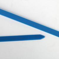 China Reusable Big Blue Self Locking Nylon Cable Zip Ties 7.6MMx250MM for sale