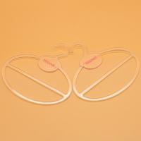 China Foil Printing Logo Silk Shawl Scarf Ring Hanger 2mm Thick for sale