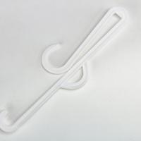 China PE Semitransparent Plastic Sock Hangers With Foil Printing Logo for sale