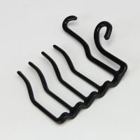 China ODM 2.5g Black 5 hands Small Laundry Sock Hanger For Clothes Line for sale