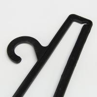 China Store Hook Hole Heavy Duty Plastic Necktie Hangers For Ties And Belts for sale