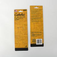 China Full Printing Eco Friendly Cardboard Paper Hangers Paper Header Cards For Collar for sale