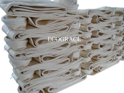 China High Temperature Needled Felt Nomex Filter Bag, Asphalt Mixing Smoke Filters D150 * 3050mm for sale