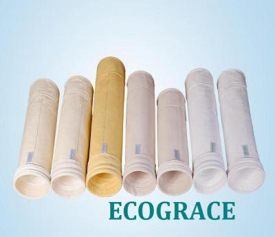 China PPS felt filter PPS / Ryton filter bags power plant filter , dust collector bags for sale