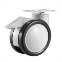 China 5 inch PU caster for medical equipment for sale