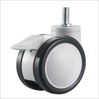 China medical caster locking wheels polyurethane casters medical supply 4 inch for sale