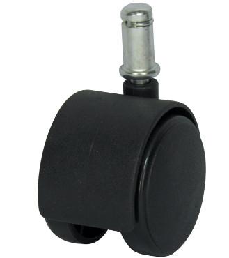 China 50mm grip ring  stem chair casters for carpet for sale