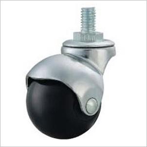 China chair wheel furniture ball caster soft rubber castors for sale