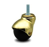 China 2 inch brass vintage casters for furniture for sale